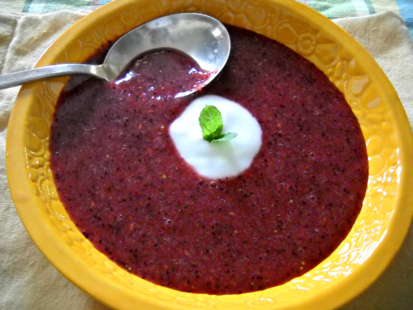 Recipe: Three-Berry Fruit Soup | Parents Need to Eat Too